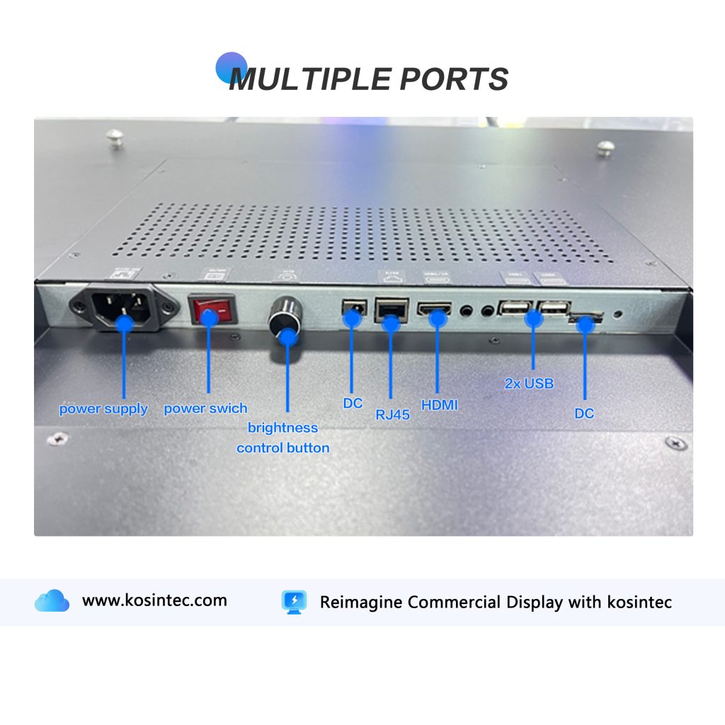 High Brightness LCD Window Display